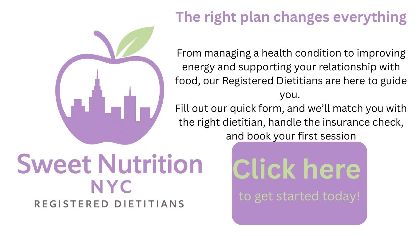 Sweet Nutrition NYC – Because Who Says Healthy Can't Be Sweet?